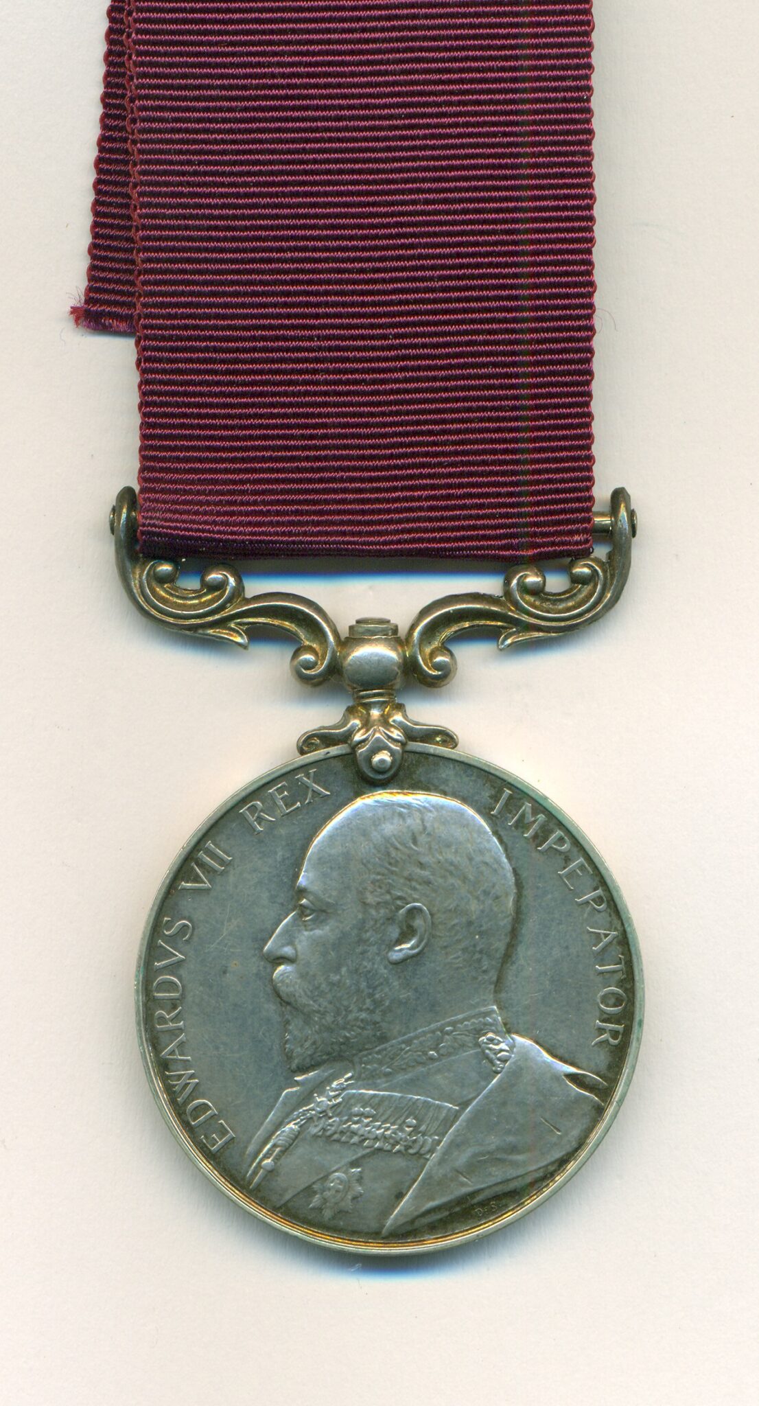 Army Meritorious Service Medal, Edward VII issue. Staff Sergeant Major ...