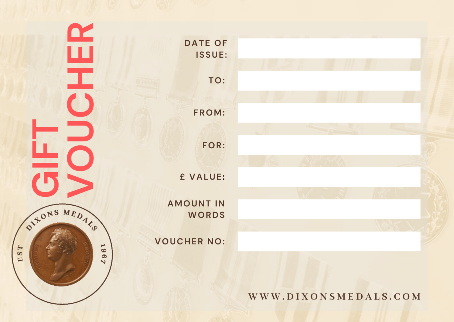 Shop – Dixons Medals